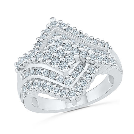 Click here for Womens 1 1/8 CT. T.W. Natural White Diamond 10K Wh... prices