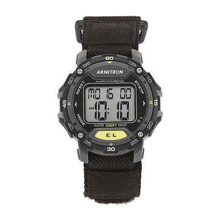 Click here for Armitron Pro Sport Mens Chronograph Black Strap Wa... prices
