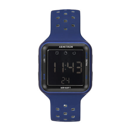 Click here for Armitron Pro Sport Mens Digital Blue Strap Watch 4... prices