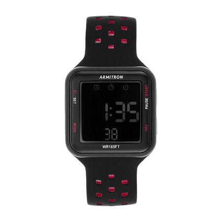 Click here for Armitron Pro Sport Mens Digital Black Strap Watch... prices