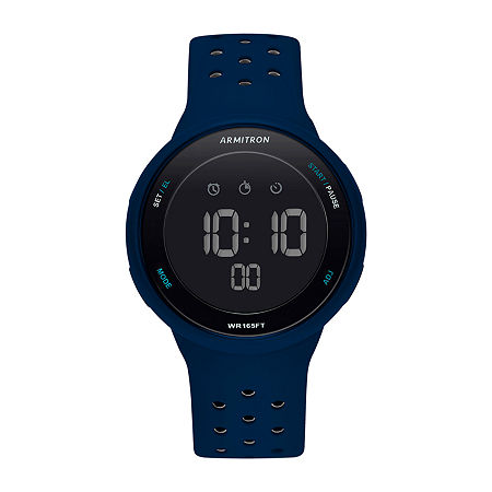 Click here for Armitron Pro Sport Mens Chronograph Blue Strap Wat... prices