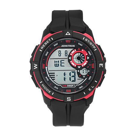 Click here for Armitron Pro Sport Mens Chronograph Black Strap Wa... prices