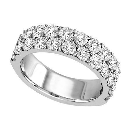 Click here for Womens 1 CT. T.W. Natural Diamond 14K Gold Anniver... prices