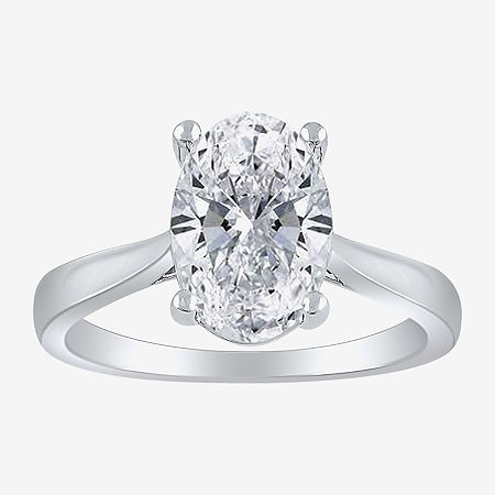 Click here for (H-I / SI2) Womens 3 CT. Lab-Grown White Diamond i... prices
