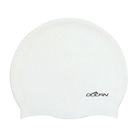 Click here for Dolfin Solid Silicone Swim Cap  One Size  White prices
