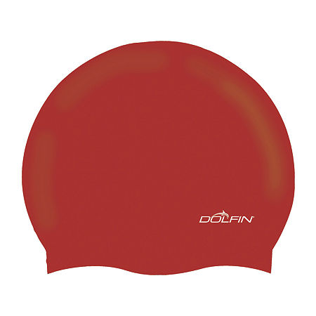 Click here for Dolfin Solid Silicone Swim Cap  One Size  Red prices