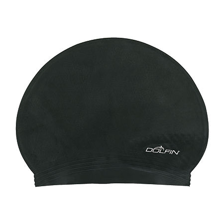 Click here for Dolfin Solid Silicone Swim Cap  One Size  Black prices