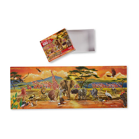Click here for Melissa & Doug Safari 100 Pieces Floor 100-pc. Non... prices