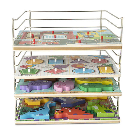 Click here for Melissa & Doug Multi-Fit Wire Puzzle Rack Interact... prices