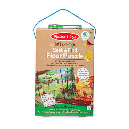 Click here for Melissa & Doug Double-Sided Seek & Find 48-pc. Non... prices