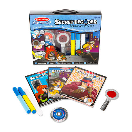 Melissa & Doug Secret Decoder Deluxe Activity Kit 8-pc. Coloring Set  One Size  Multiple Colors