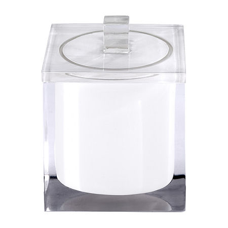Click here for IZOD Marina White Bathroom Canister  One Size  Whi... prices