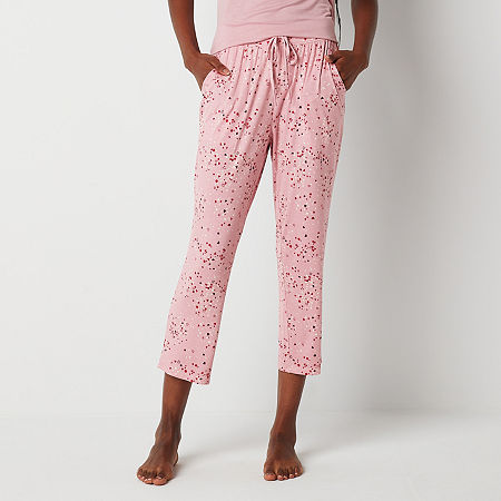 Click here for Ambrielle Pajama Capri Pant  Medium  Pink prices