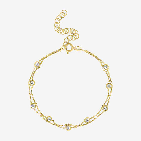 Click here for Diamond Addiction (G-H / Si2-I1) 10K Gold 8 Inch C... prices