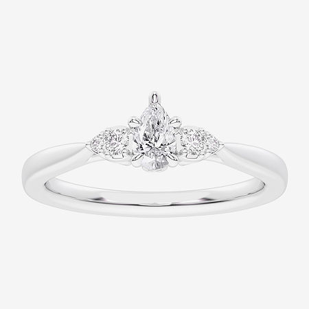 Click here for (G-H / Si1-Si2) Womens 1/3 CT. T.W. Lab Grown Whit... prices