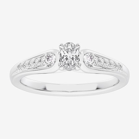 Click here for (G-H / Si1-Si2) Womens 1/3 CT. T.W. Lab Grown Whit... prices