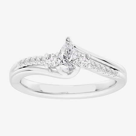 Click here for (G-H / Si1-Si2) Womens 1/3 CT. T.W. Lab Grown Whit... prices