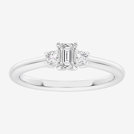 Click here for (G-H / Si1-Si2) Womens 1/3 CT. T.W. Lab Grown Whit... prices