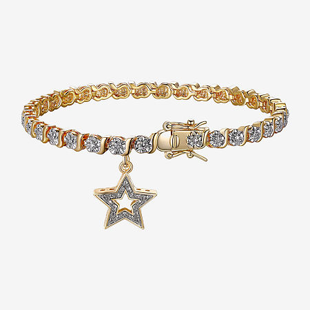Click here for Sparkle Allure 14k Gold Over Bronze Womens Natural... prices