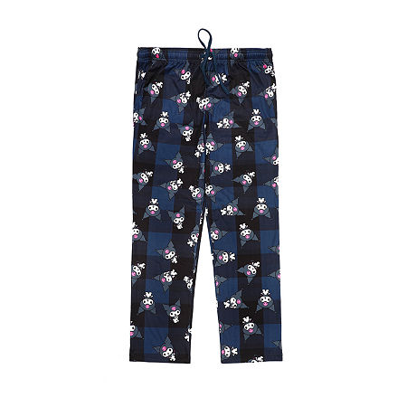 Click here for Womens Kuromi Plush Pajama Pants  X-large  Black prices