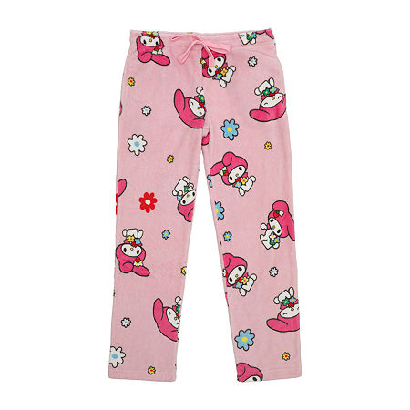 Click here for Womens My Melody Plush Pajama Pants  Large  Pink prices