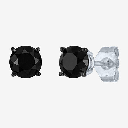 Click here for 1 CT.T.W. Color-Enhanced Black Diamond Studs 10K W... prices