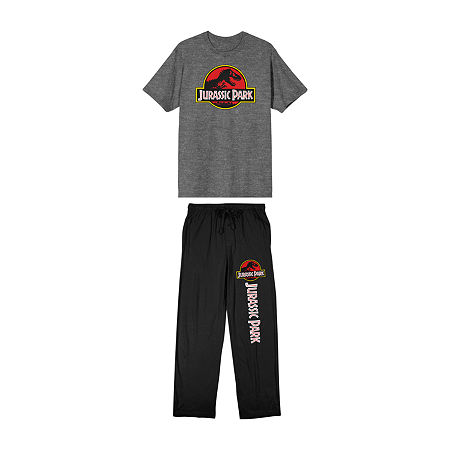 Click here for Jurassic Park Mens Crew Neck Short Sleeve 2-pc. Pa... prices
