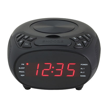 Click here for GPX Dual Alarm Cd Clock Radio  One Size  Black prices