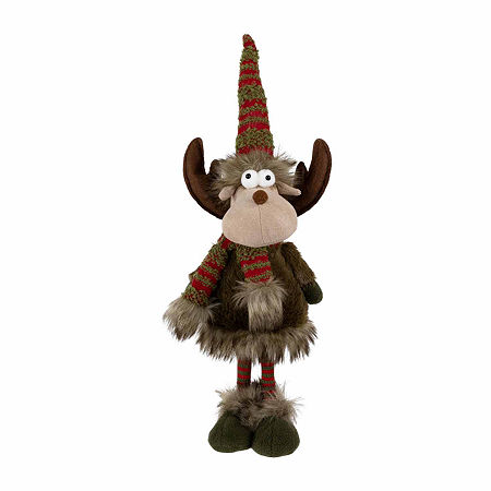 Click here for Northlight 18 Moose With Striped Legs Christmas Ta... prices