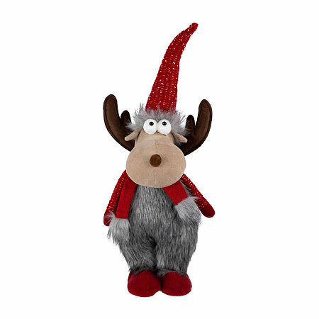 Click here for Northlight 20 Gray And Red Moose Christmas Tableto... prices