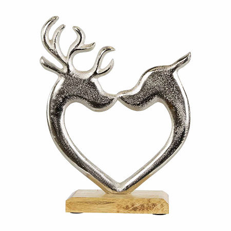 Click here for Northlight 10 Kissing Reindeer Metal Christmas Tab... prices
