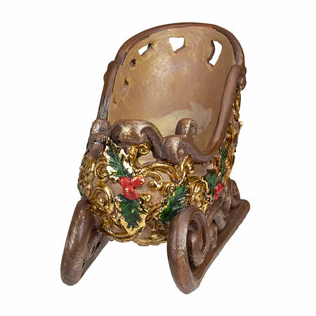 Click here for Northlight Brown And Gold Sleigh Christmas Tableto... prices