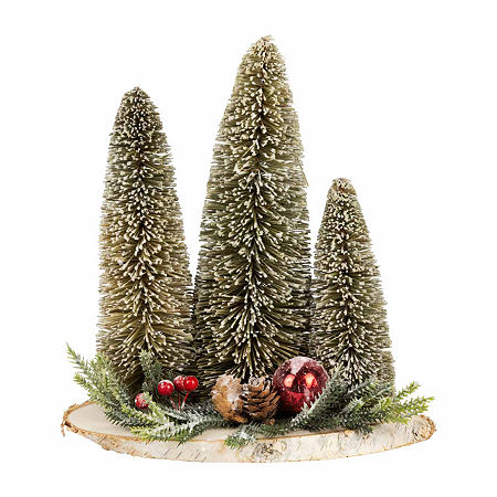 Click here for Northlight 10.25 Frosted Trio Christmas Tabletop T... prices