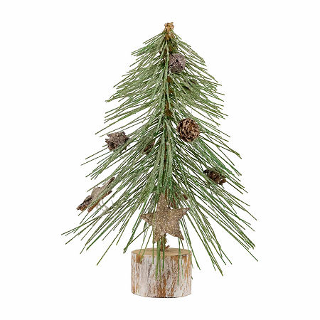 Click here for Northlight 8.5 Brush On Base Christmas Tabletop Tr... prices