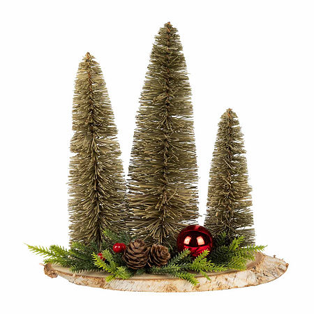 Click here for Northlight 10.25 Brush Christmas Tabletop Tree  On... prices