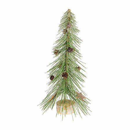 Click here for Northlight 13 Brush Christmas Tabletop Tree  One S... prices