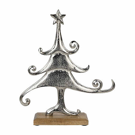 Click here for Northlight Swirling Metal Christmas Tabletop Tree... prices