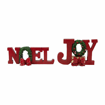Click here for Northlight Wreath And Bow 2-pc. Christmas Tabletop... prices