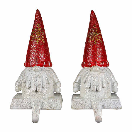 Click here for Northlight 8.25 Gnome Christmas Stocking Holder  O... prices