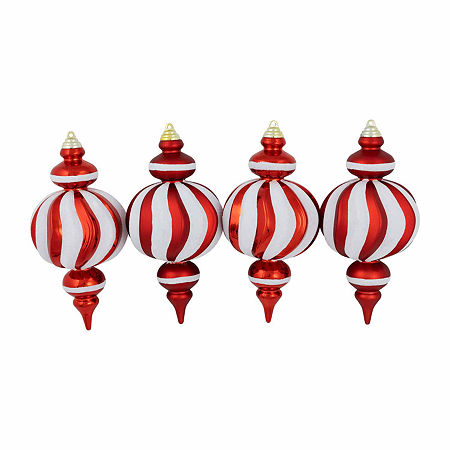 Click here for Northlight 10 Shatterproof Finial 4-pc. Christmas... prices