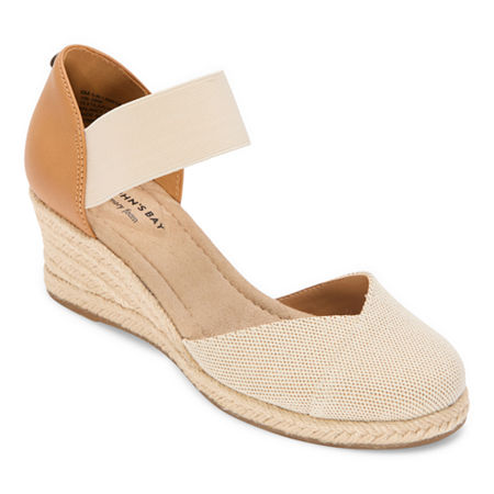 Click here for St. Johns Bay Womens Lamesa Wedge Sandals  11 Medi... prices