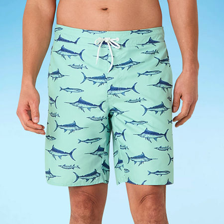 Click here for St. Johns Bay E-Board Mens Floral Swim Shorts  X-l... prices