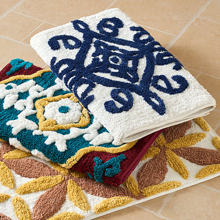 Click here for Jenny Martinez Bath Rug  One Size  Blue prices