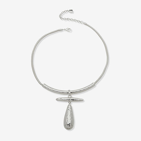 Click here for Worthington Silver Tone Womens 17 Inch Collar Neck... prices