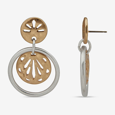 Click here for a.n.a Two Tone Womens Drop Earrings  One Size  Mul... prices