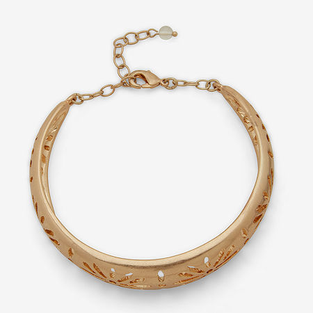 Click here for a.n.a Gold Tone Womens Cuff Bracelet  One Size  Ye... prices