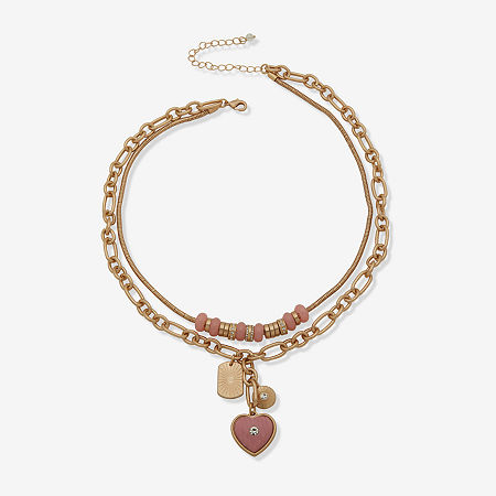 Click here for a.n.a Gold Tone Womens 16 Inch Strand Necklace  On... prices