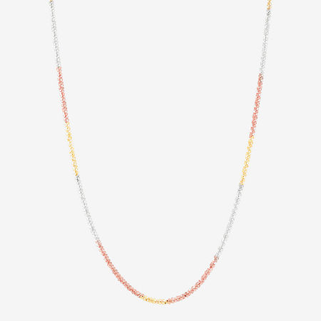 Click here for Made in Italy Womens 14K Tri-Color Gold 18 Inch Li... prices