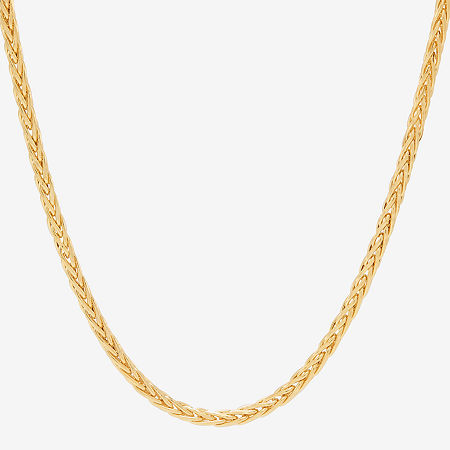 Click here for Made in Italy Womens 14K Gold 18 Inch Wheat Chain... prices