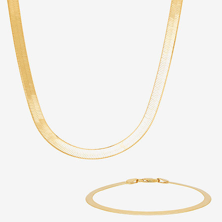 Click here for Made in Italy Womens 24K Gold Over Silver 2-pc. Je... prices